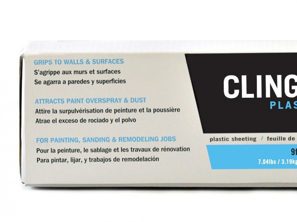 ClingCover® Plastic Sheeting